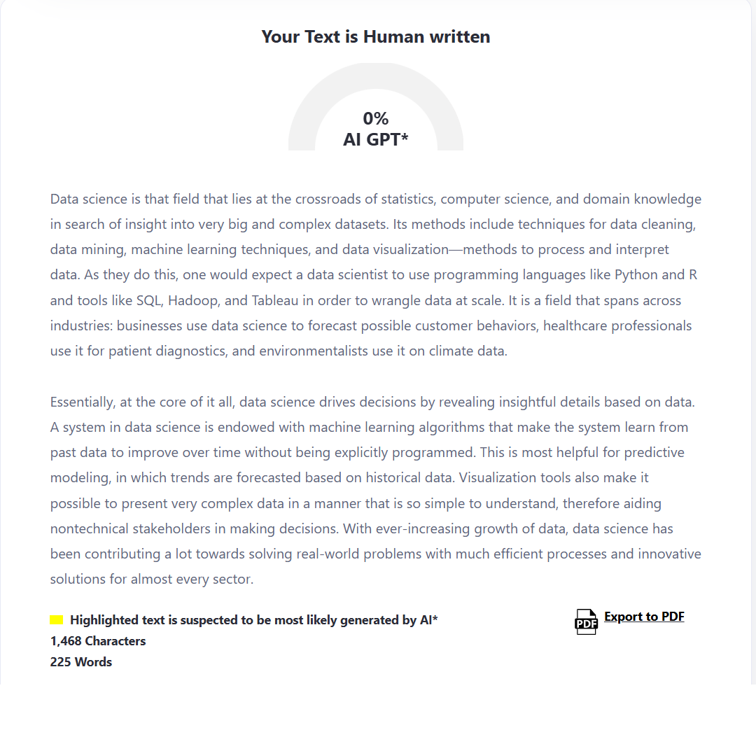 NoAIGPT - Professional AI Text Humanizer & Content Authenticity Platform